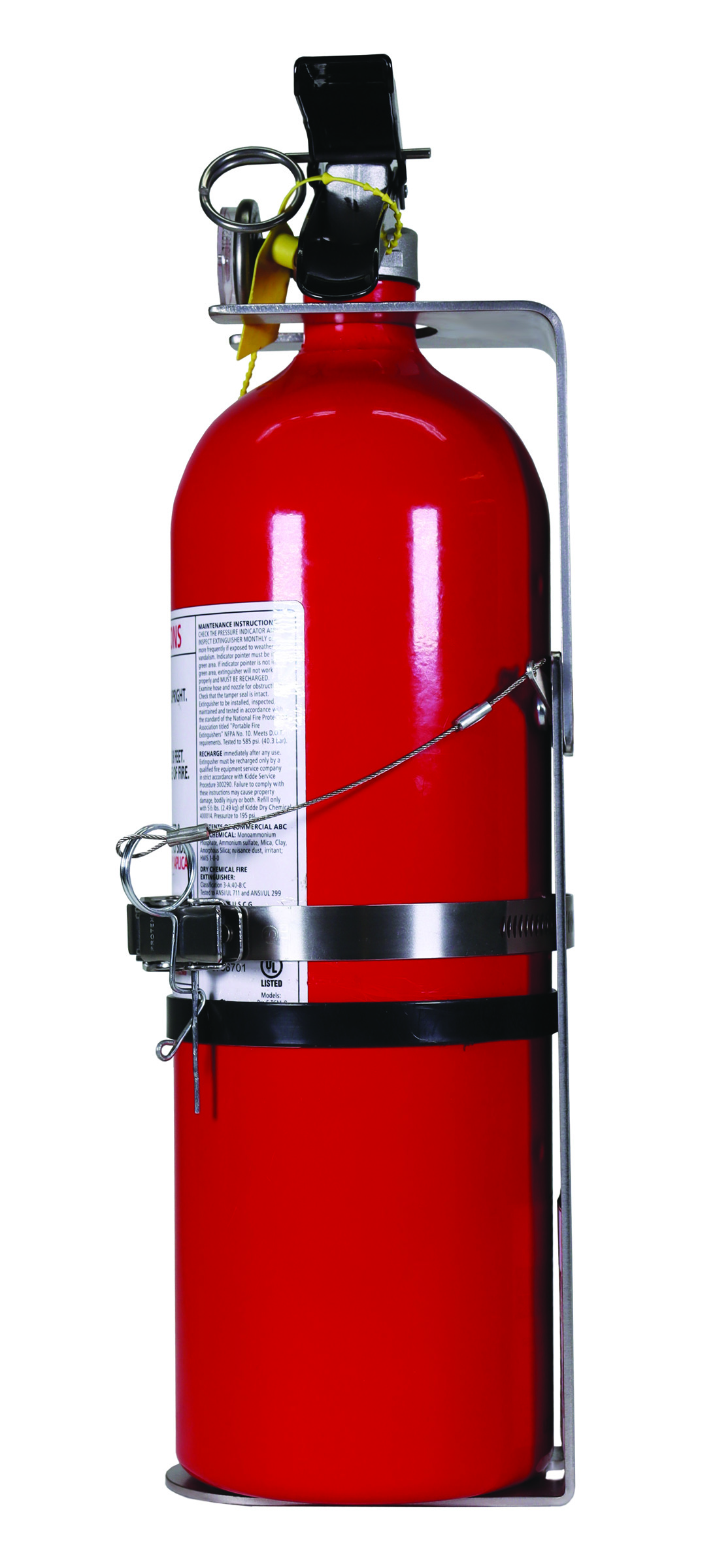 Ziamatic Corporation » Fire Extinguisher Holder – 5 lb.