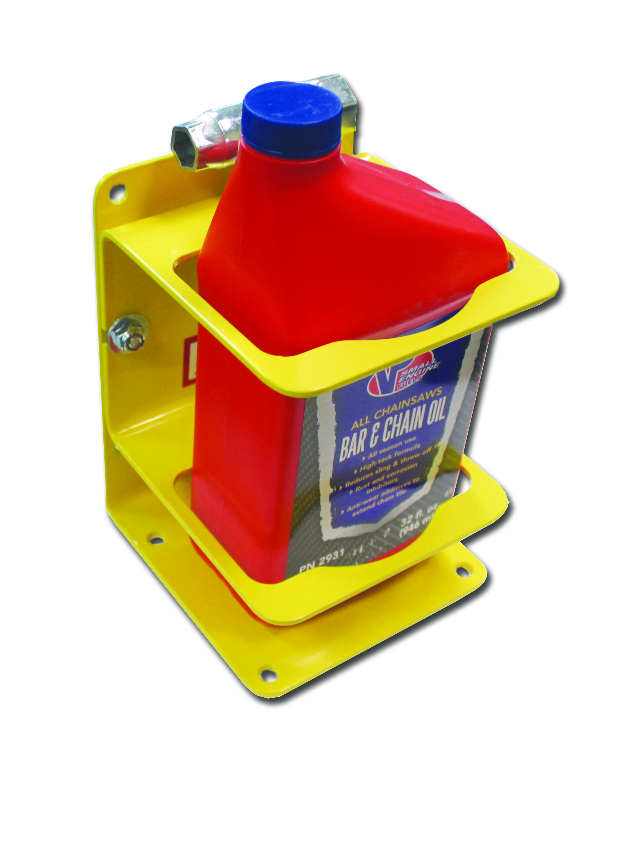Ziamatic Corporation » Single Premix/Bar Container Holder – Yellow